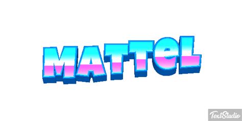 Mattel Brand Animated  Logo Designs