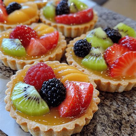 Irresistibly Delicious Mini Fruit Tarts To Brighten Table