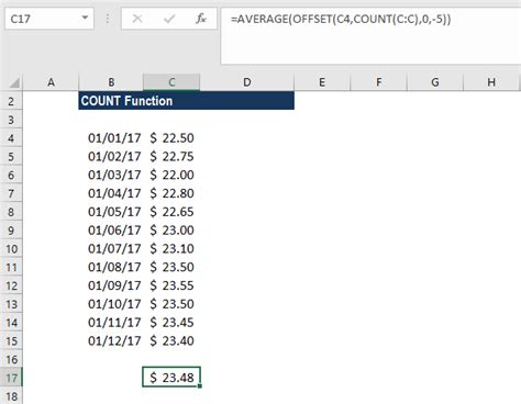 Count Function Formula Examples How To Use Count