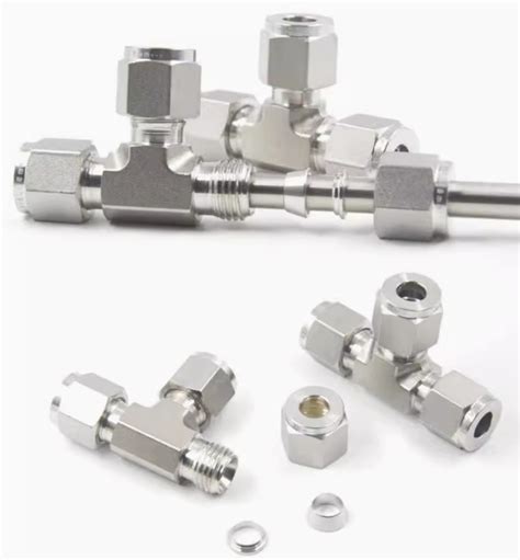 卡套式三通接头 Ut型 23款 Step 模型图纸下载 懒石网