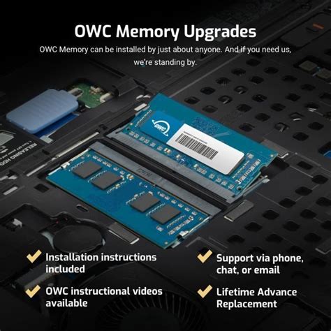 Kit de Mise à Niveau de Mémoire OWC Go DDR So DIMM PC CL pour iMac Cdiscount