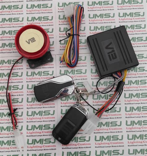 Alarm Motor Dengan Remot Umisj Lighting Custom Jogja