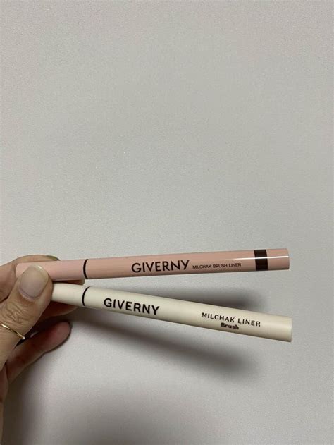 아이라이너후기 지베르니 밀착 브러쉬 라이너 붓펜 블랙브라운 내돈내산