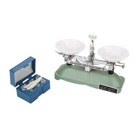 200g Precision Lab Mechanical Balance Scale Kit, Lab Tray Balance with ...