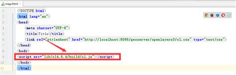 在静态网页中加载geoserver中的地图openlayers Apieceofsummer 博客园