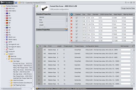Creating Custom Hole Wizard Holes Toolbox Components Hawk Ridge Systems