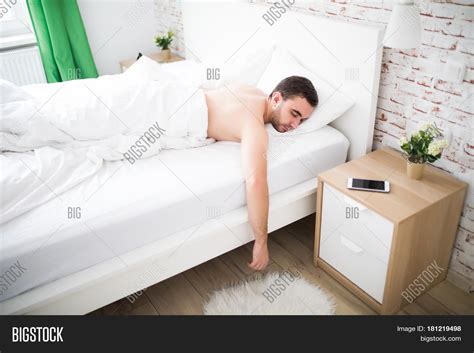 Young Man Fall Asleep Image And Photo Free Trial Bigstock