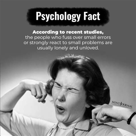 People Who Fuss Over Small Errors Psychology Facts Quotes Wissenschaft Natur Psychologie