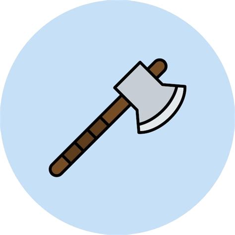 Premium Vector Axe Flat Illustration