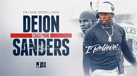Deion Sanders Officially Named Jackson State Coach Hbcu Gameday