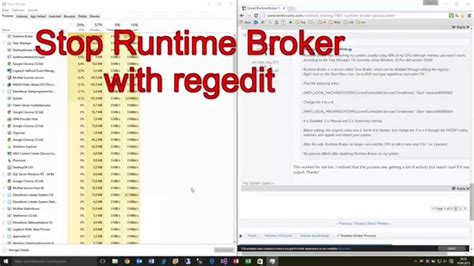 RuntimeBroker In Windows YouTube