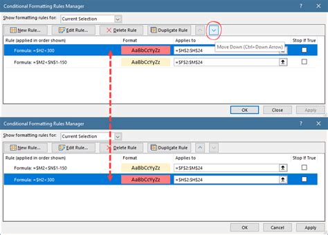 Multiple Rules Hierarchy Excel Bootcamp