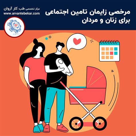 مرخصی زایمان تامین اجتماعی طب کار آروان ⭐️