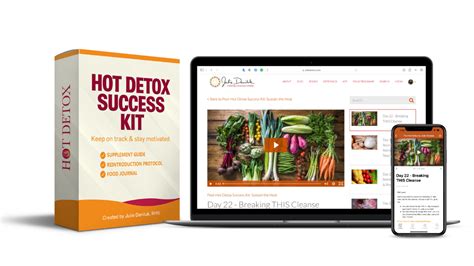 Hot Detox Full Body Cleanse Online Program By Julie Daniluk Rhn