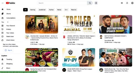 Rahul Aggarwal On Linkedin Reactjs Typescript Tailwindcss Youtubeclone Webdevelopment