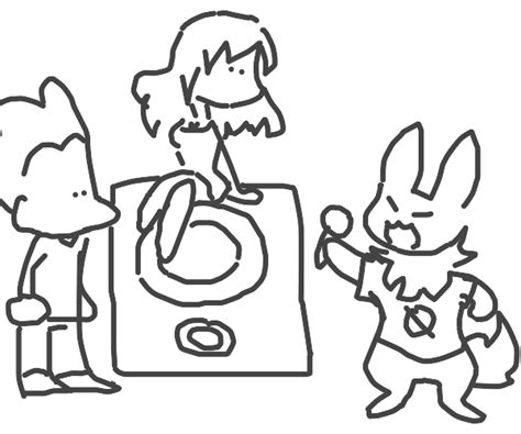 Friday Night Funkin But Eevee Raps Drawception