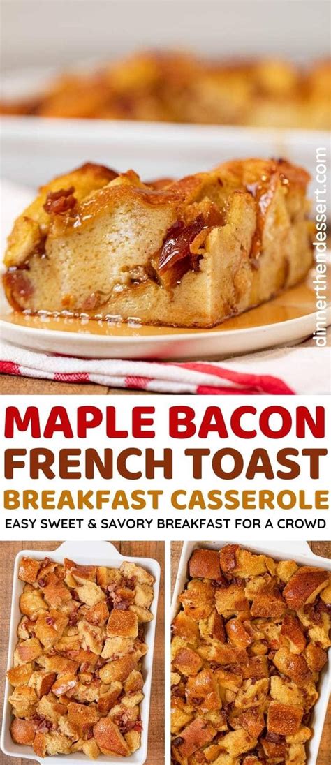 Maple Bacon French Toast Bake