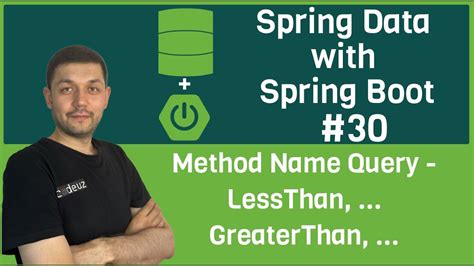 Spring Data Darslari 30 Spring Data Method Name Query Lessthan Greaterthan Spring Data