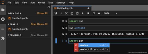 Jupyter Notebookjupyterlab无法使用tab键补全代码解决方案jupyter Lab 自带代码补全 失效 Csdn博客