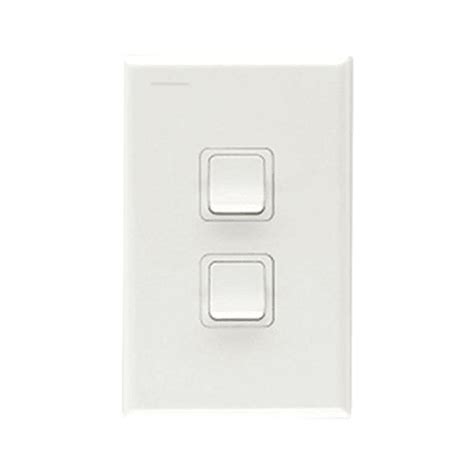 Pdl 600 Series Vertical 2 Gang Switch 250v 20a