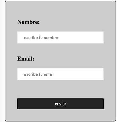 Validación de formularios web Como desactivar el envío con Javascript