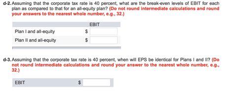Solved Problem 16 6 Break Even Ebit And Leverage Kolby Corp