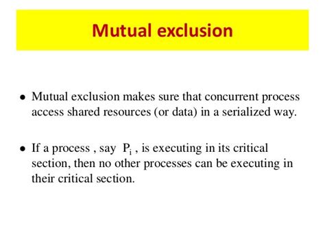 Distributed Mutual Exclusion And Distributed Deadlock Detection