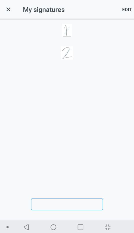 Signature Thumbnail Showing Wrong Preview And Add New Signature Button Apryse Sdk Apryse