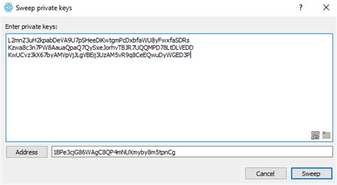 Importing Private Keys Into Electrum Wallet Sweep Core And Paper Wallet