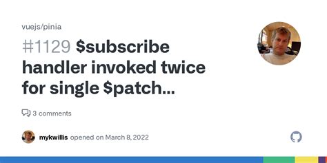 Subscribe Handler Invoked Twice For Single Patch Operation · Issue