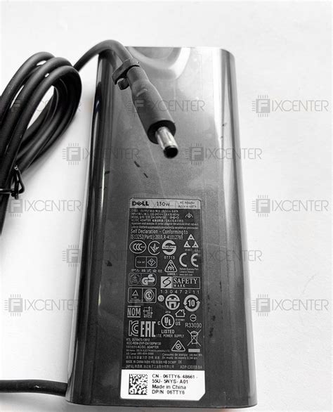 Блок питания Dell 130W (19.5V 6.67А 4,5*3,0мм) узкий коннектор Оригинал ...
