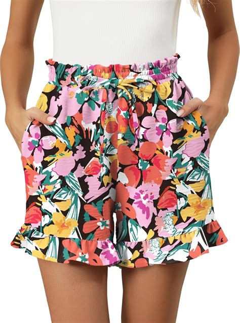Ieccp Shorts For Women 2026 Summer Casual Cute Ruffle Shorts Trendy