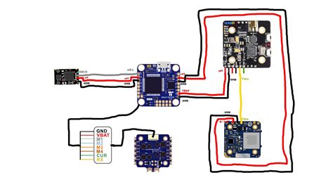 First Fpv Drone Build Wiring Diagram Help Multicopter