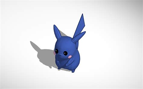 3d Design Pikachu Tinkercad