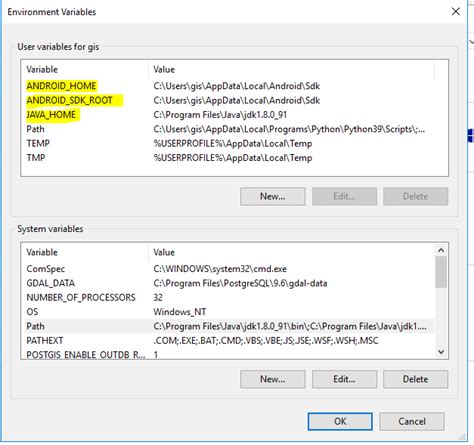 Lỗi Java Android SDK path Long s blog