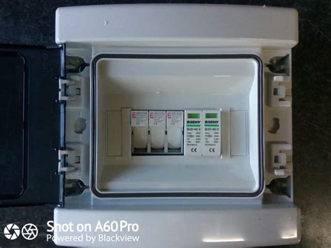 3 String DC PV Input Combiner Box 1 DC Output Solar Equipment