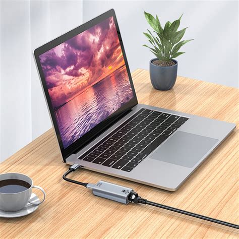 Ethernet Adapter Network Card USB Type C To RJ45 E Grandado