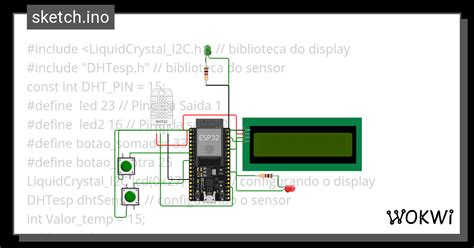 Projeto Wokwi ESP STM Arduino Simulator