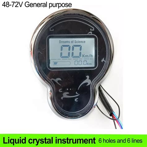 Cran Lcd Moteur Compteur De Vitesse Cran Pour Vlo Lectrique V