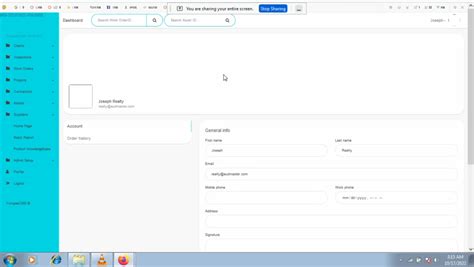 Admin Set Up How To Set Up Your Profile On Your Application By