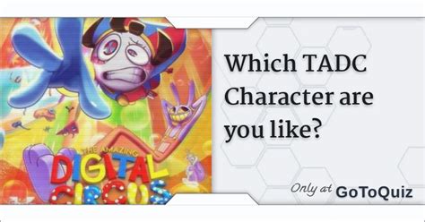 Results Which Tadc Character Are You Like