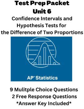 AP Stats Confidence Intervals And Hypothesis Test Difference Of 2 Proportions