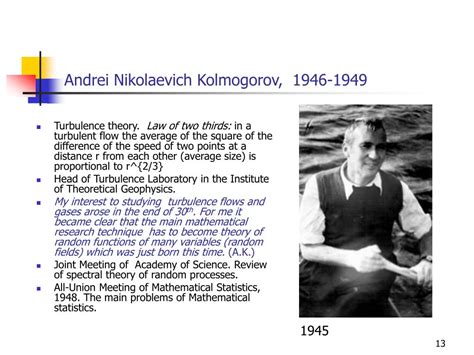 Ppt Andrei Nikolaevich Kolmogorov 1903 1987 Powerpoint Presentation Id 3640002