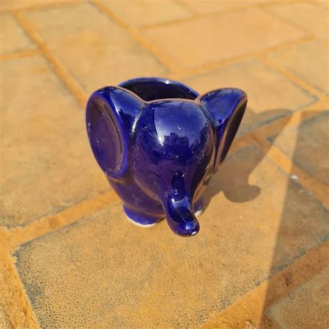 Ceramic Elephant Any Colour 3 Inch Ceramic Pigments चीनी मिट्टी का