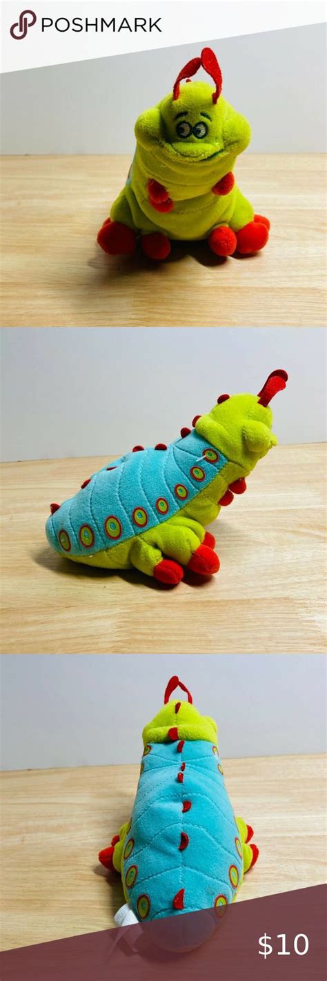 Disney Pixar Heimlich From A Bugs Life Stuffed Toy 12 Pre Owned No