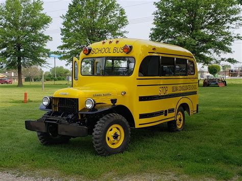 Hellcat Powered Dodge Power Wagon School Bus Looks Like A Sleeper