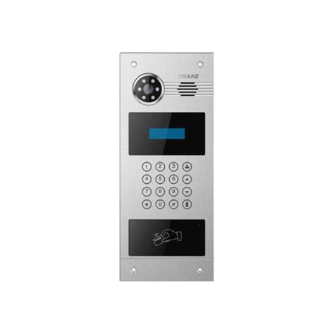Apartment Intercom System Analogue Numeric Keypad Outdoor Station Dnake Manufacturer And