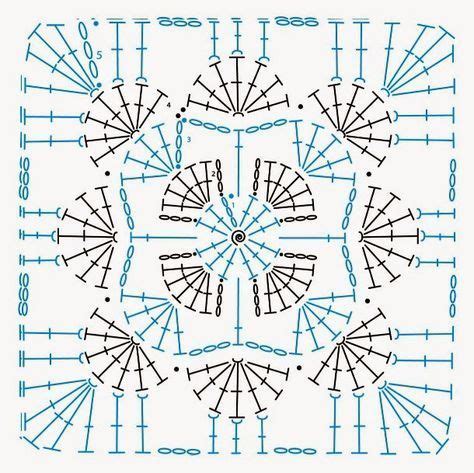 Granny Betty Crochet Square Diagrams Free Download Granny Square