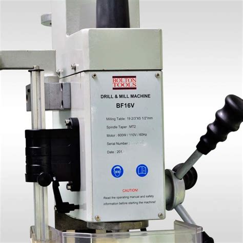 Bolton Tools 20 X 5 12 Variable Speed Mill Drill Bf16v