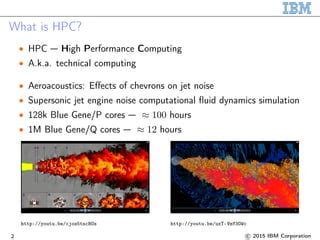 IBM POWER As An HPC Platform PPT